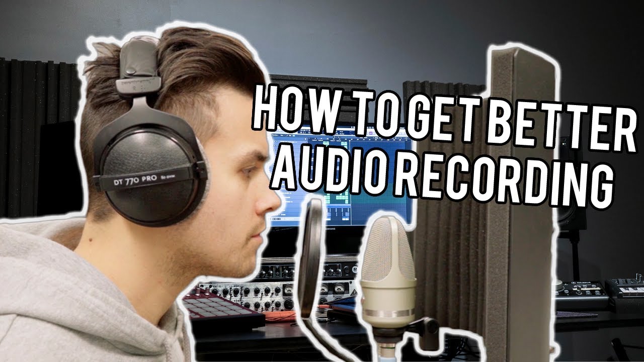 Home Studio Microphone Setup - MAYE studio vlogs episode 2 - YouTube