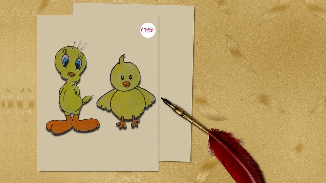 Cartoon Drawing | Create Its Simple | How to draw a cartoon - YouTube