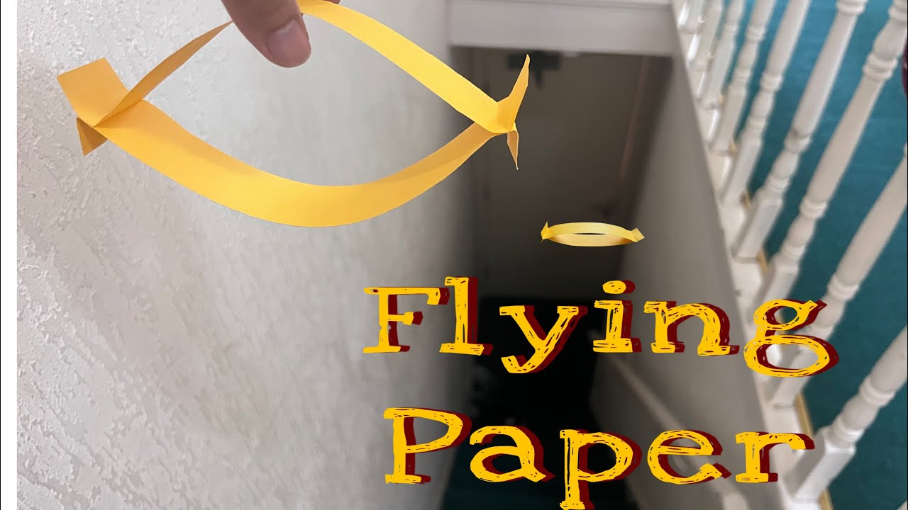 Paper Flying l Make a easy Paper Plane - YouTube