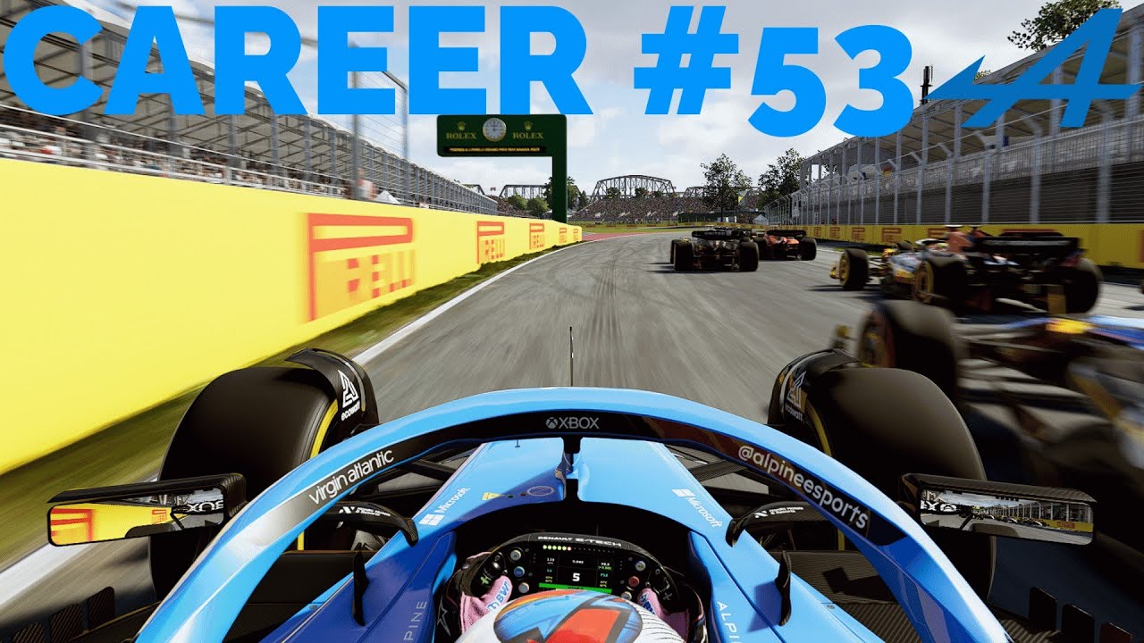 GAINING SEVEN POSITIONS AT THE START! F1 23 Driver Career Part 53 - YouTube