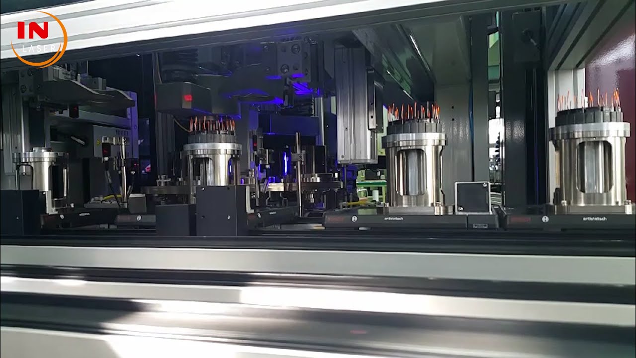 Stator Laser Welding System (스테이터용접기) - YouTube