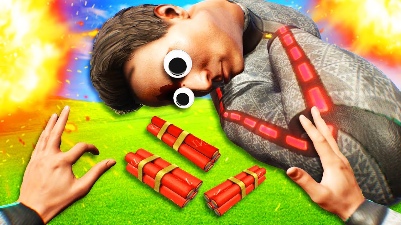 I Blew Up Giant Ford with Massive TNT in Boneworks VR! - YouTube