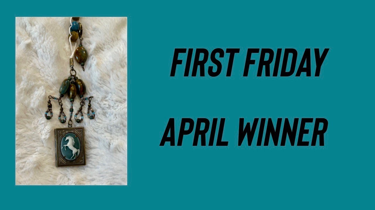 Winner Picked for April's First Friday Featured Row Counter Gift - YouTube