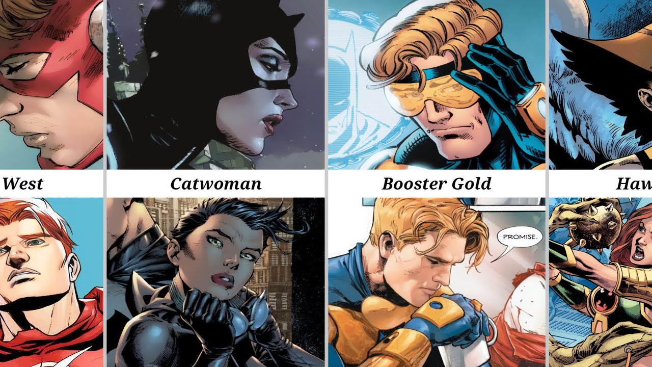 DC characters without their masks - YouTube