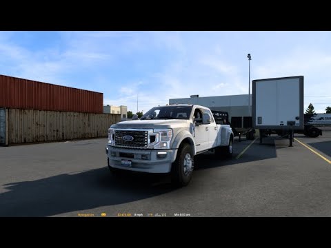 SUPER DUTY F450 1.45 AMERICAN TRUCK SIMULATOR - YouTube