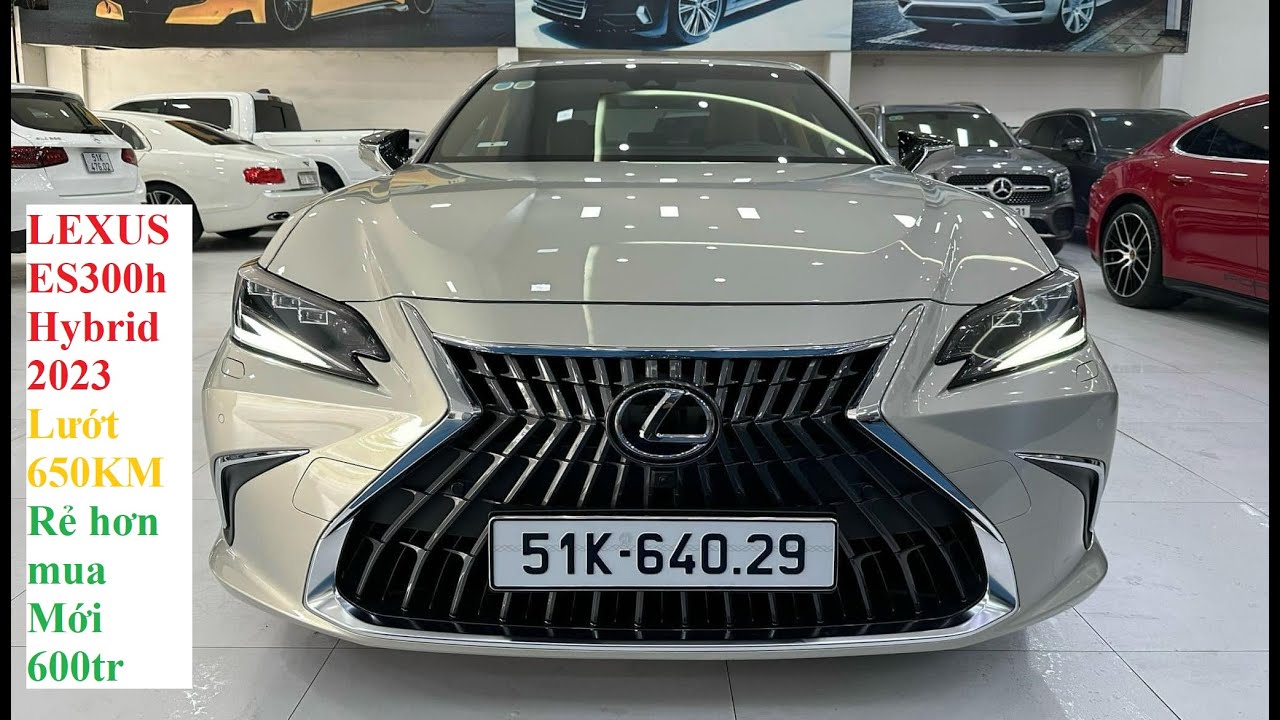 Đánh giá Lexus Es300h Hybrid 2023 Lướt 650 KM - YouTube