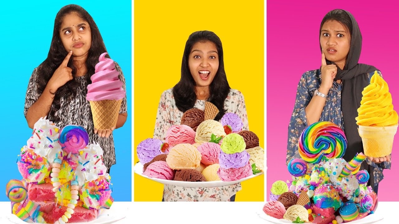 TELEPATHY ICE CREAM SUNDAE CHALLENGE 🤩| ആർക്കാണു പൊരുത്തം 😂| PULLOTHI ...