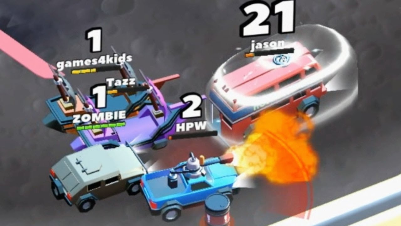 CLASH of CARS ios Android gameplay - mobile TWISTED METAL? - YouTube