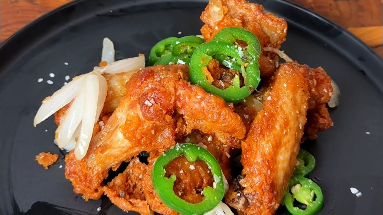 Carry-Out Style Salt N Pepper Chicken - YouTube