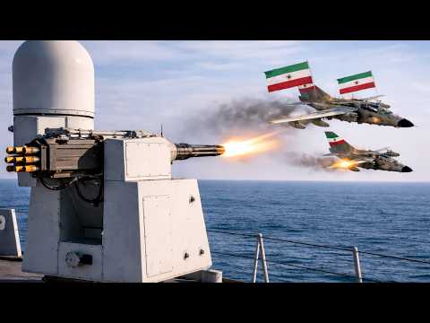 Watch U.S. Navy Phalanx CIWS DESTROY Enemy Jets in Seconds – Insane Firepower!
