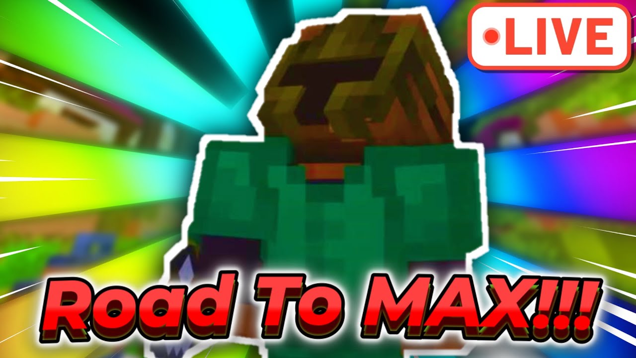 🔴 Road To MAX Level!! (Level 508) 🔴 Hypixel SkyBlock LIVE - YouTube