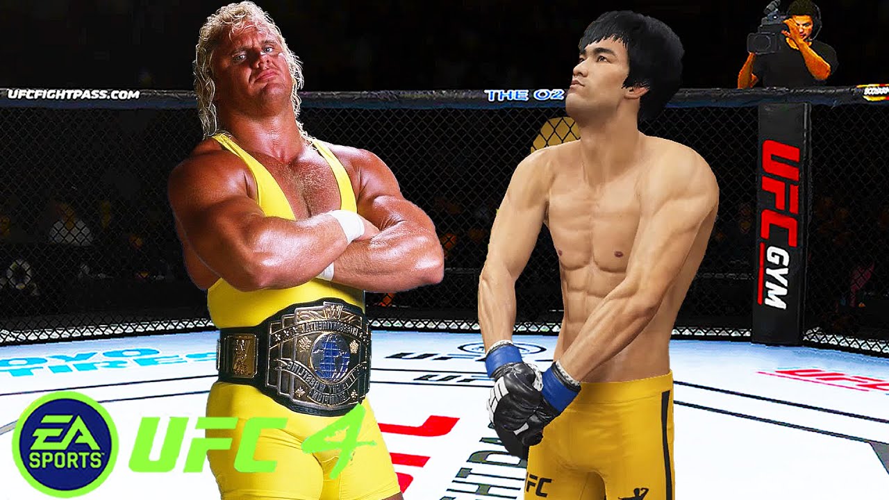 UFC4 Bruce Lee vs Curtis Michael EA Sports UFC 4 - Battle - YouTube