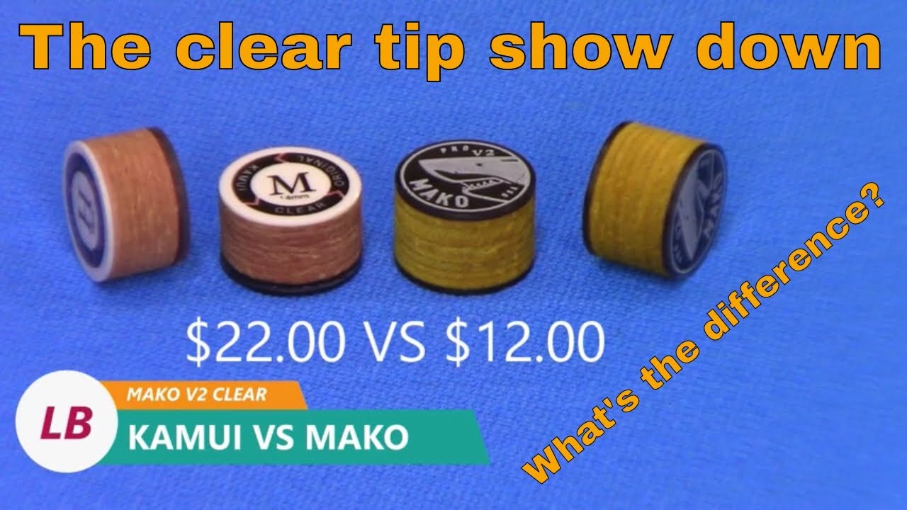 Pool Cue Tips Comparison [What's the difference] - YouTube