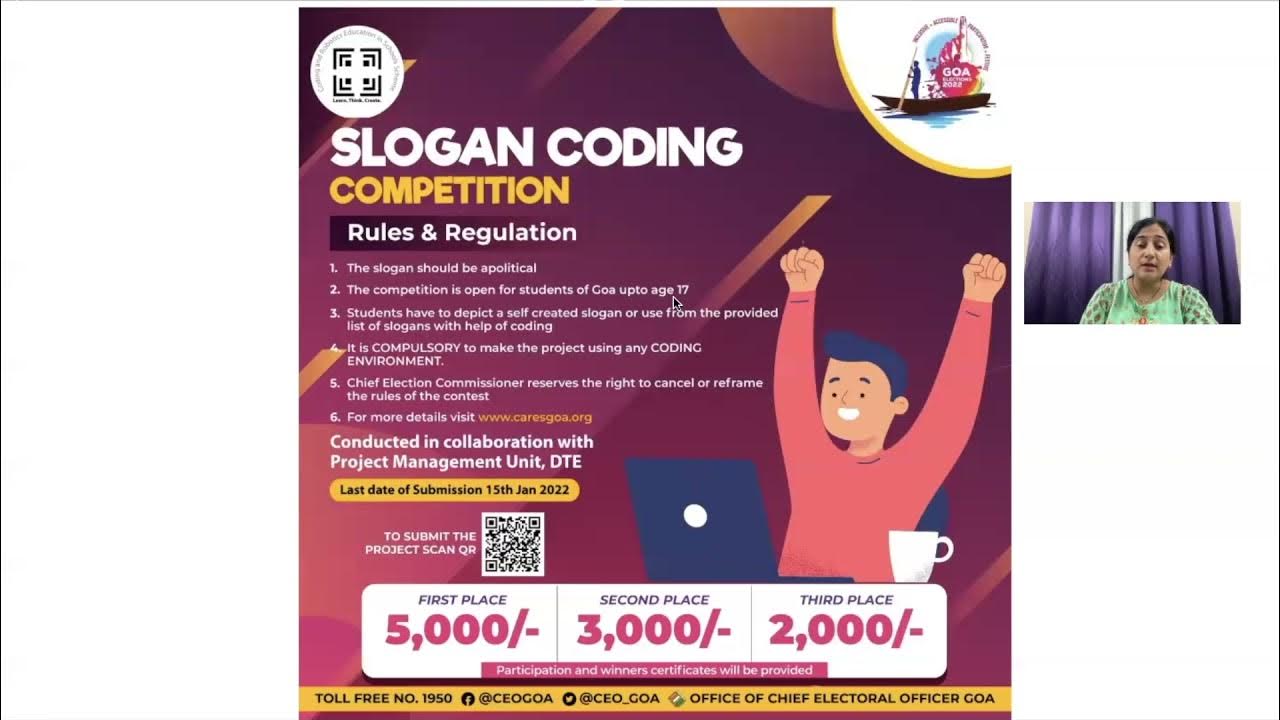 Explainer video on Slogan Coding Competition - YouTube