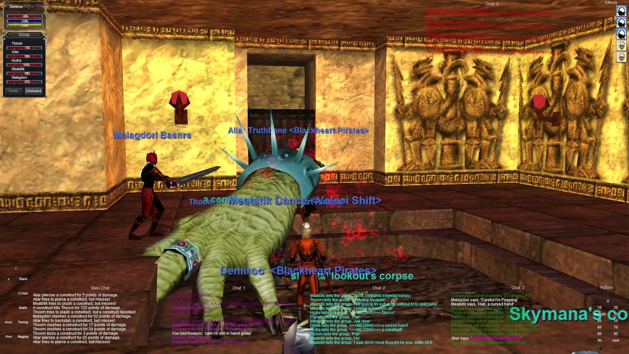 Everquest old school : Part 291 - Hand Room Group - Karnors Castle ...