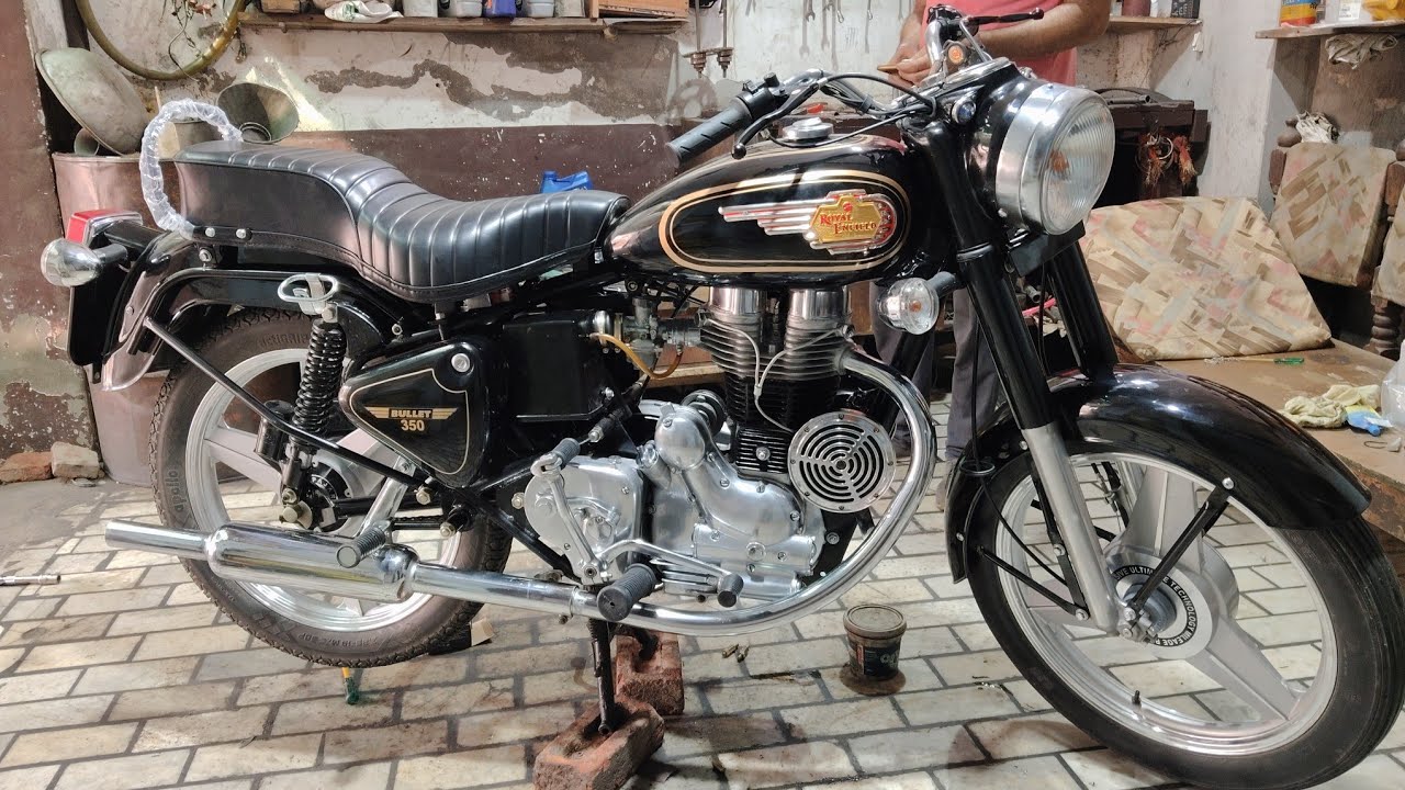 RESTORATION Of OLD BULLET 2002 Model #oldbullet #bikerestoration - YouTube