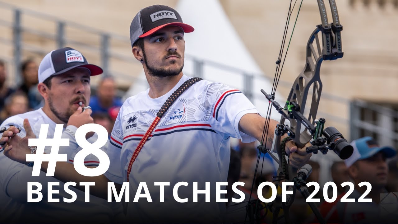 Top 10 matches of 2022: #8. French compound men team gold in Paris ...