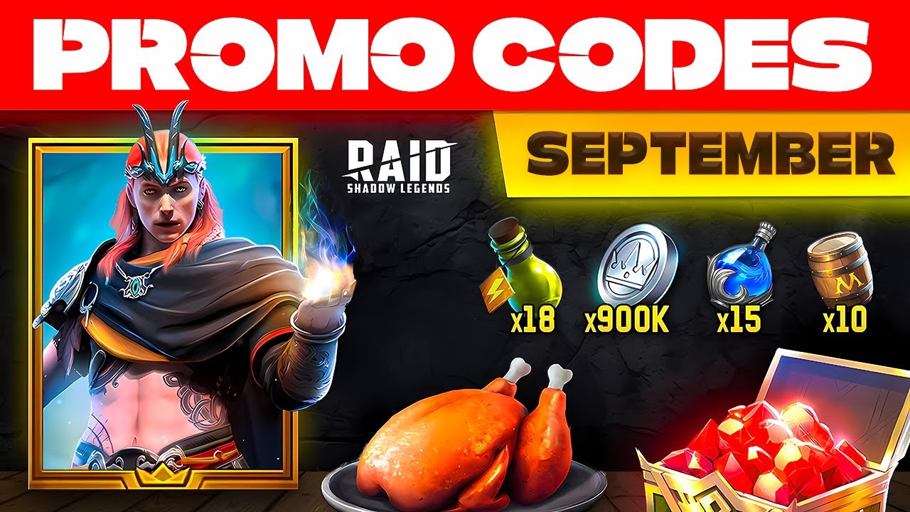 LATEST UPDATE 🔥 Raid Shadow Legends Promo Codes 🔥 ALL VALID - YouTube