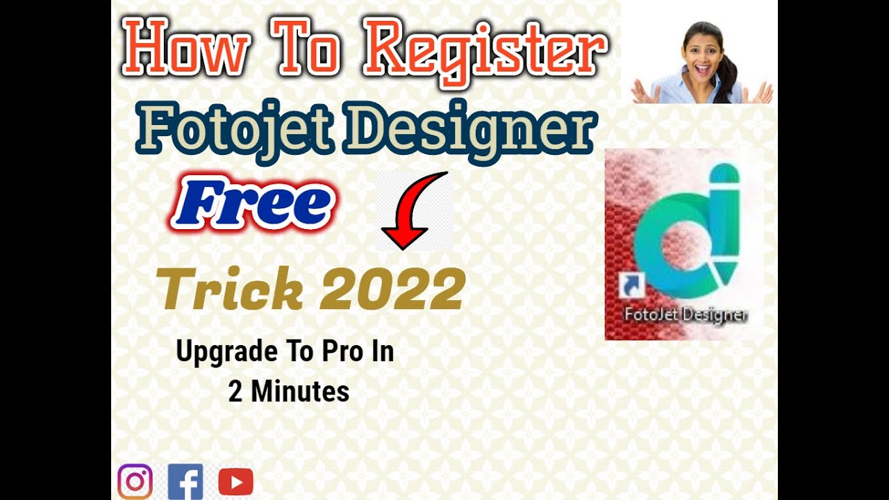 How To Register Fotojet Designer With Registration Key | Free | Trick ...