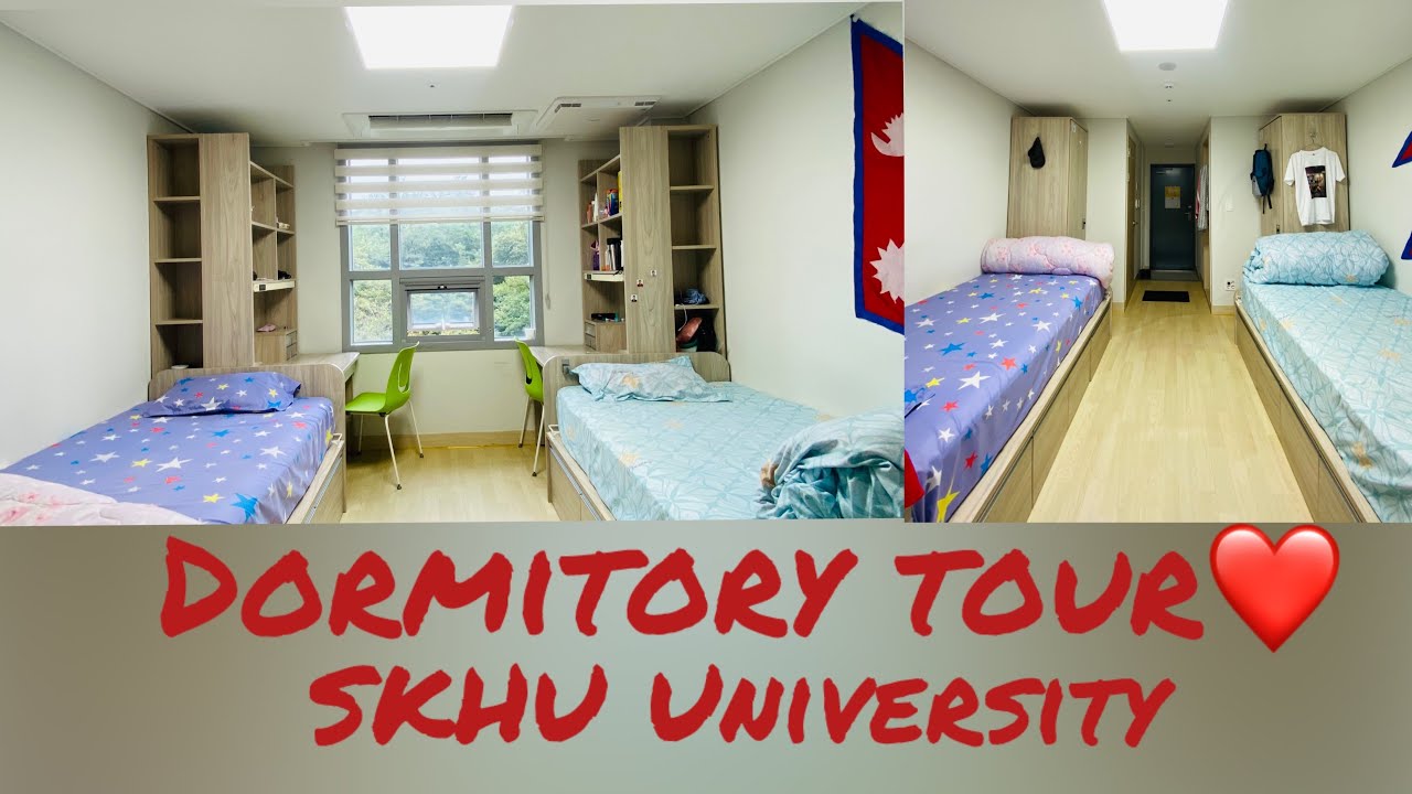 Dormitory tour #SKHU #sungkonghoe #university #dormitory #tour - YouTube