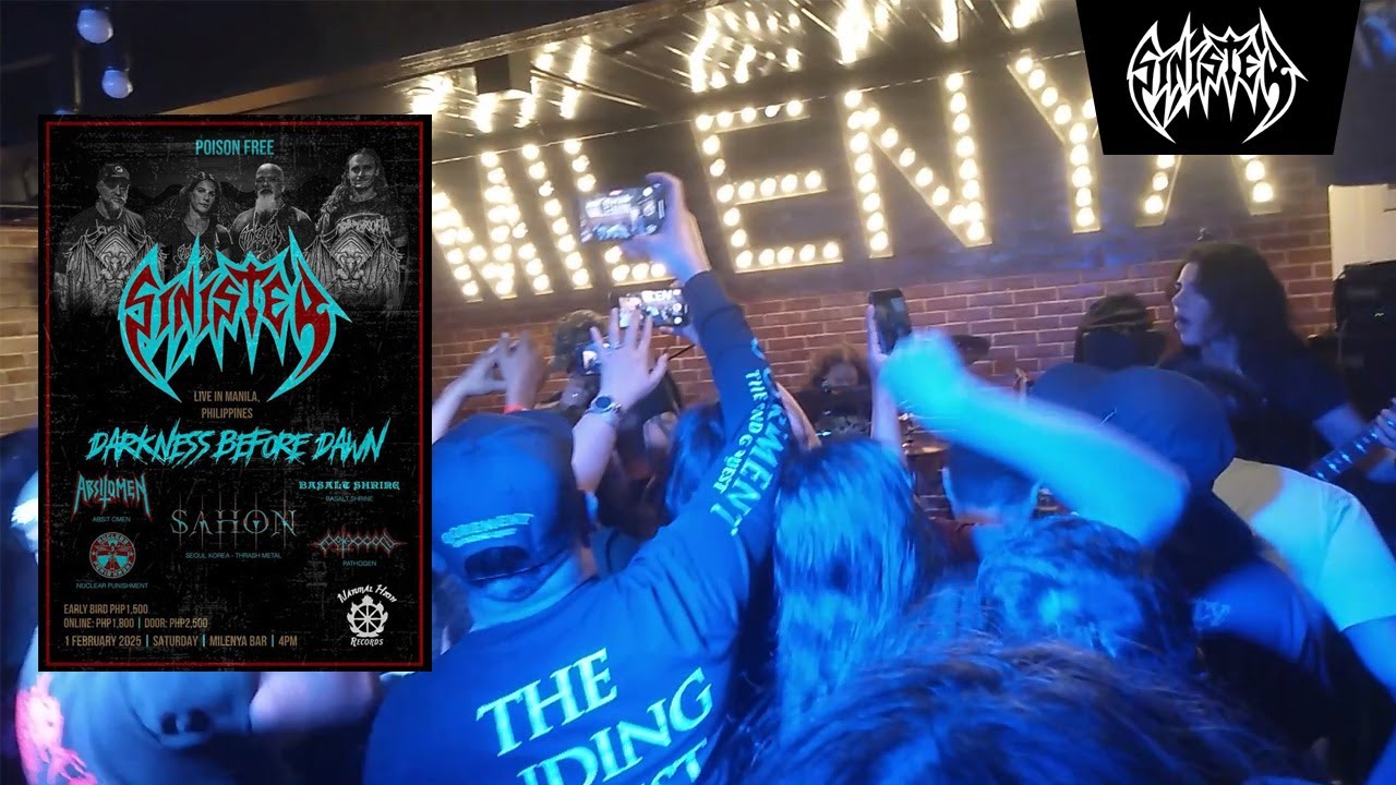 SINISTER @ MILENYA BAR (2-1-2025) - YouTube