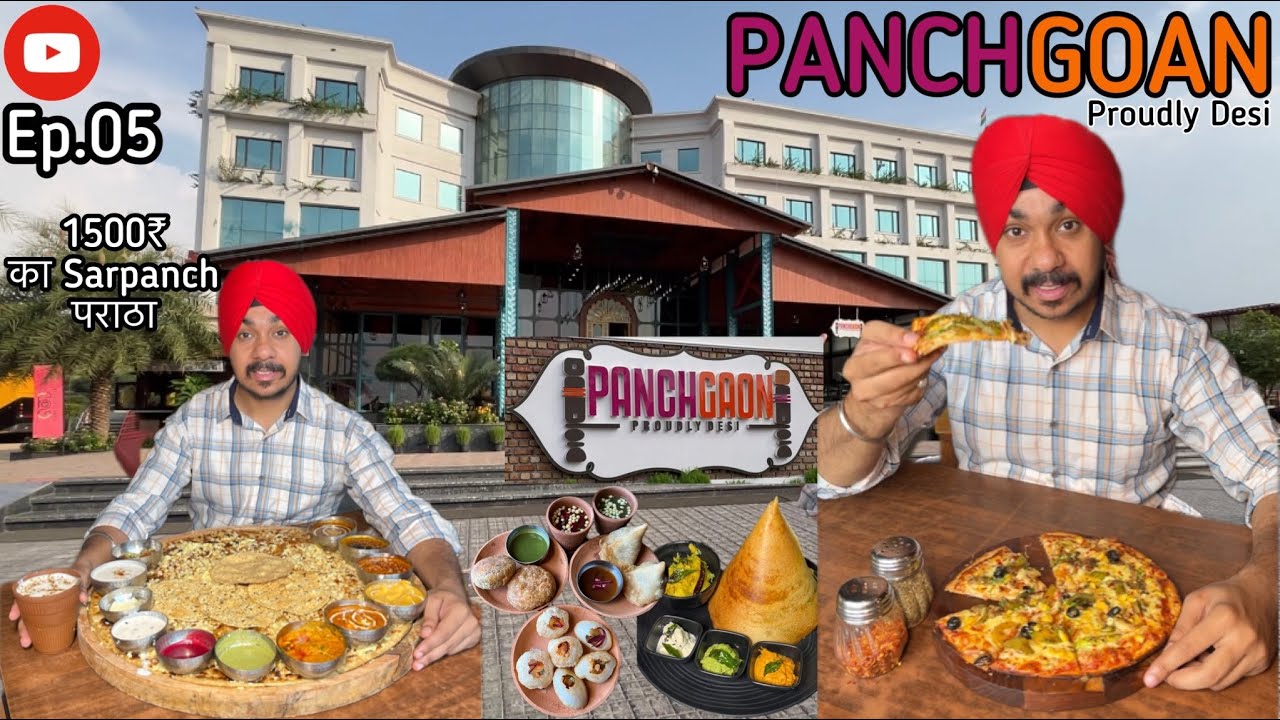 Biggest Paratha- 22 Inch Ka Paratha || Panchgaon Proudly Desi Manesar ...