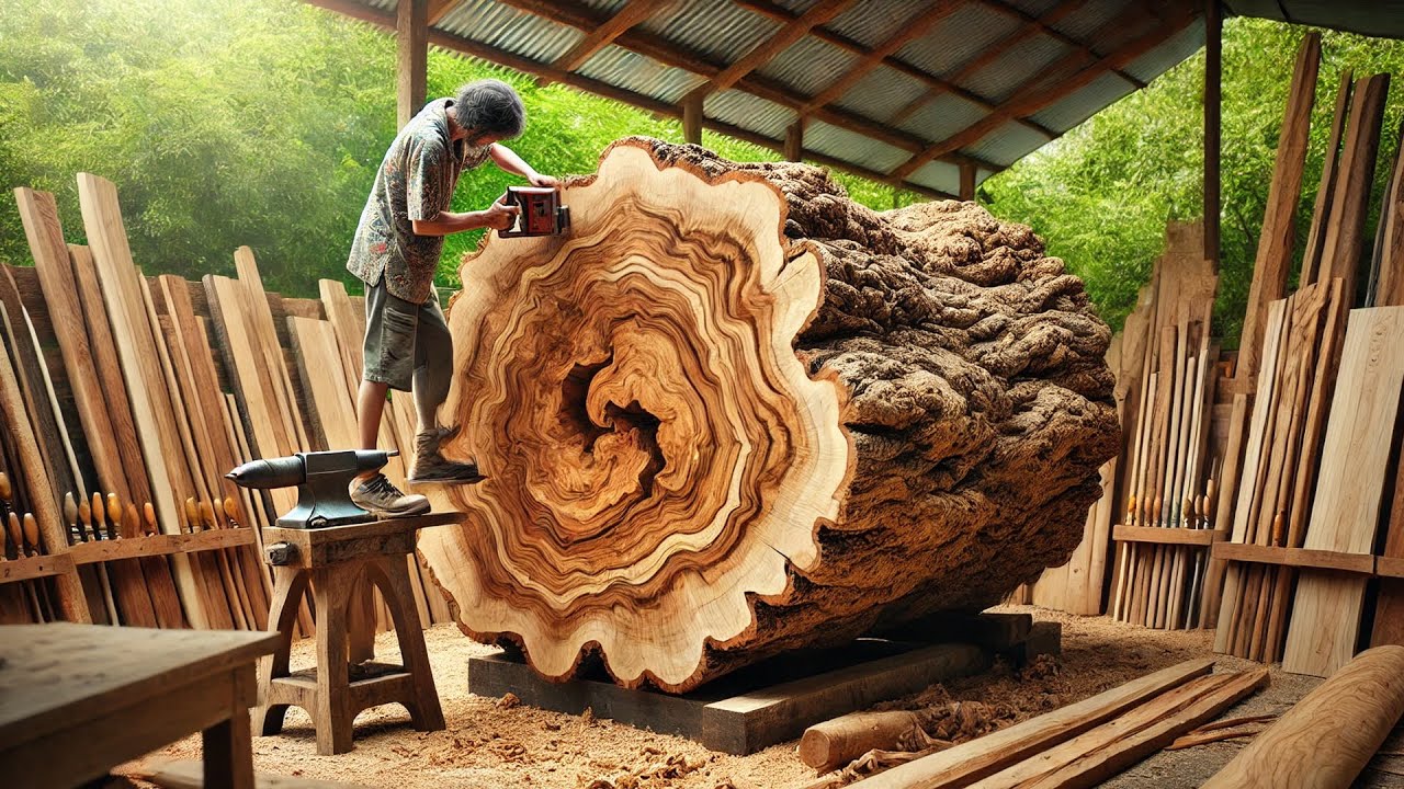 🔴 Amazing Carpentry Techniques of the World's Poorest Carpenters ...