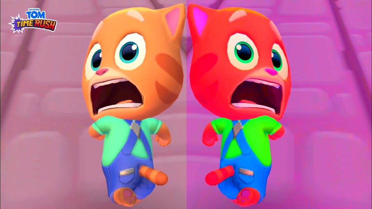 Talking Tom Time Rush - New Sun Temper Ginger - 2x Reactions - Android ...