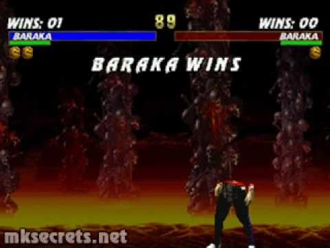 Mortal Kombat Trilogy - Animality - Baraka - YouTube