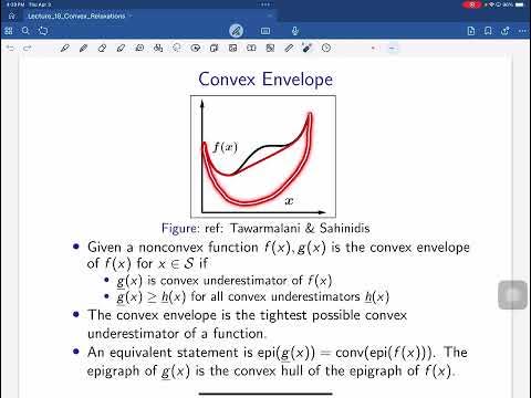 Lecture 18 Convex Relaxation - YouTube