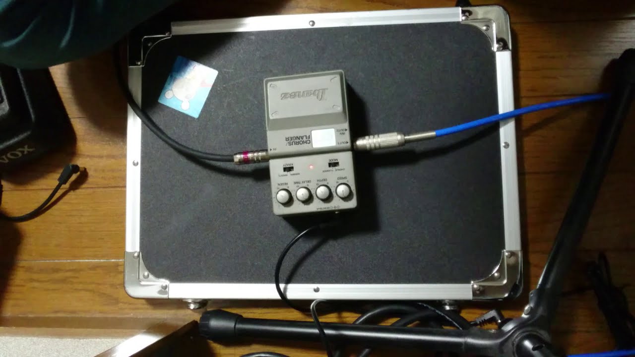 Ibanez CF7 chorus/flanger - YouTube