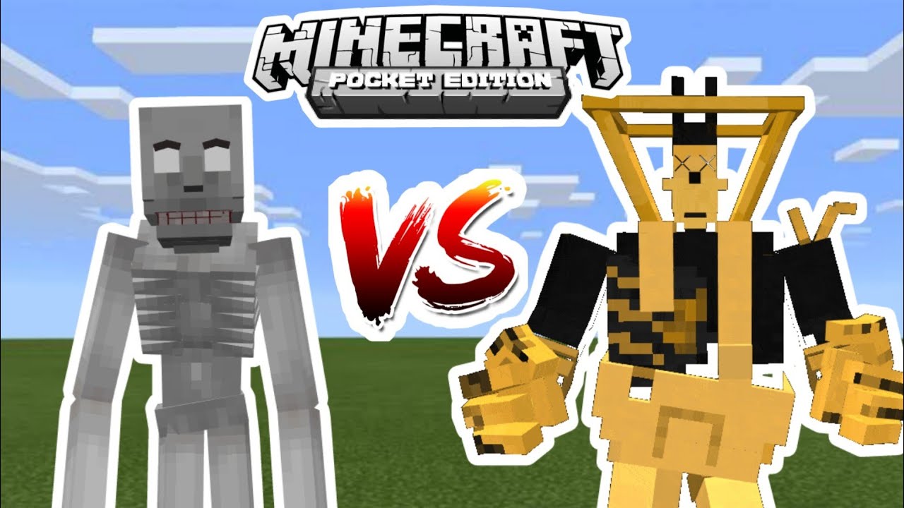 SCP 096 VS Brute Boris en Minecraft Pe - YouTube