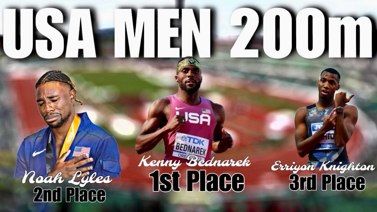 Erryion Knighton On Dope? : 200m Predictions US Olympic Trials ...