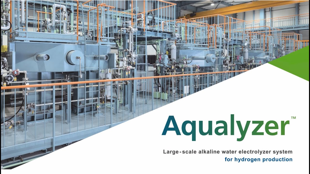 Aqualyzer: 水素製造用大型アルカリ水電解システム（日本語字幕） ー旭化成 - YouTube