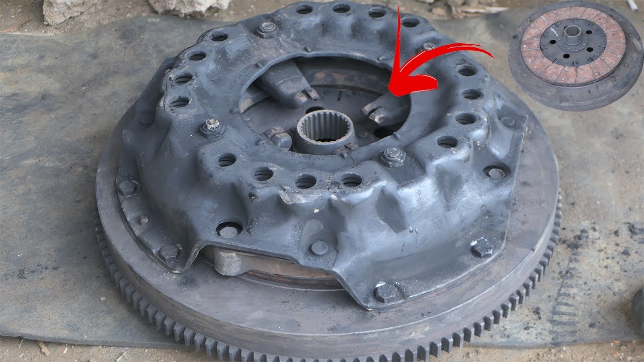Tractor Engine/ Installing The Tractor Disc Engine With Clutch Kits So ...