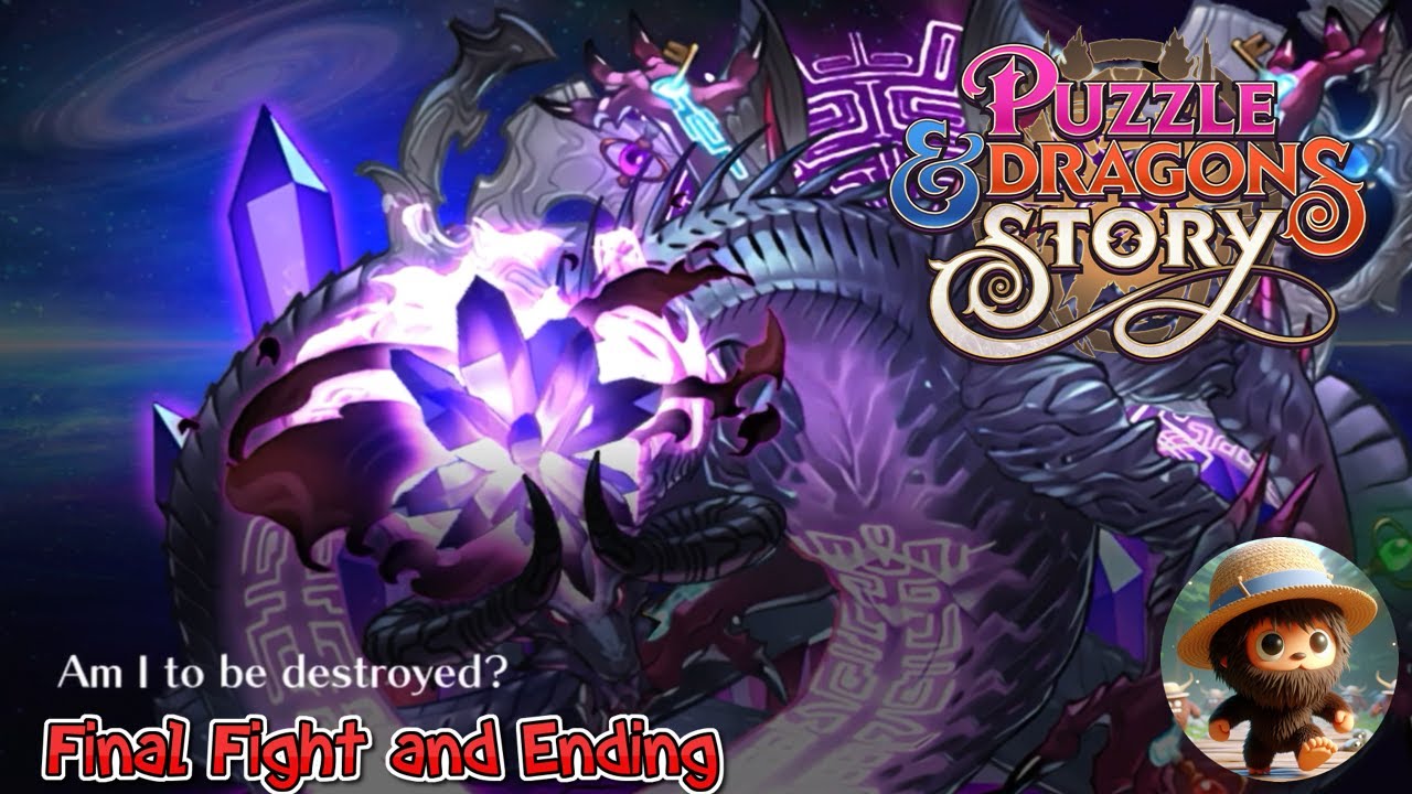 PUZZLE and DRAGONS STORY - Final story Fight 16-5 and the Ending - YouTube