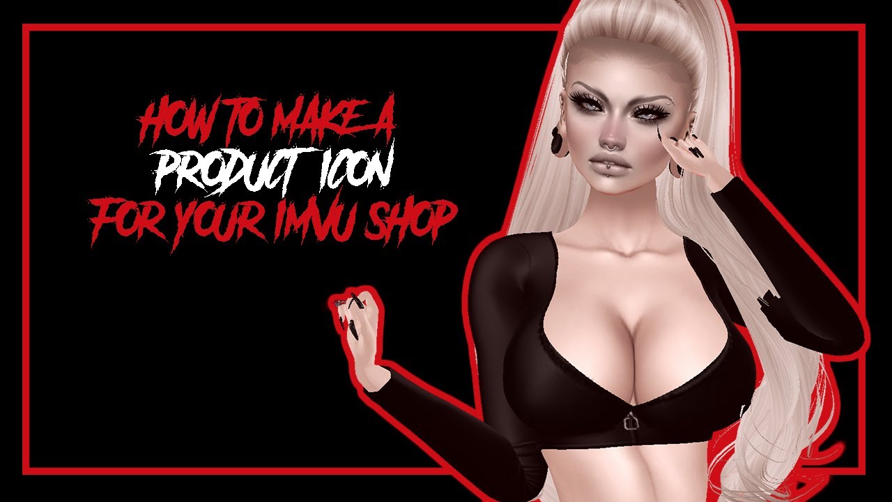 IMVU • Basic Product Icon Tutorial - YouTube