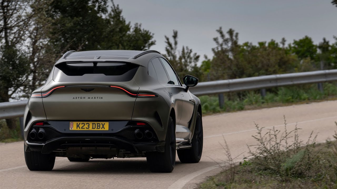 Aston Martin DBX707 - Titanium Grey - Static Exterior Details - YouTube