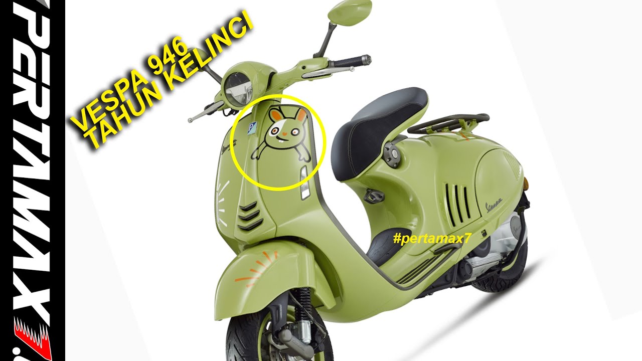 Vespa 946 Kelinci Rabbit Imlek 10 Anniversario Limited Edition 2023 🤩🤩🤩 ...