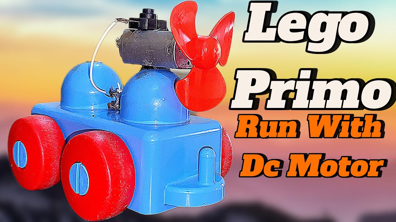 I Am Testing Lego Car Run With 1 Electric Motor Science Experiment ...