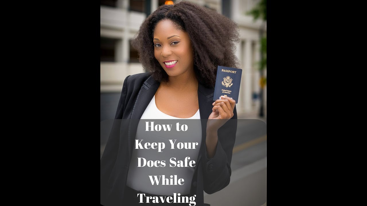 How to Keep Your Passport Safe While Traveling - YouTube
