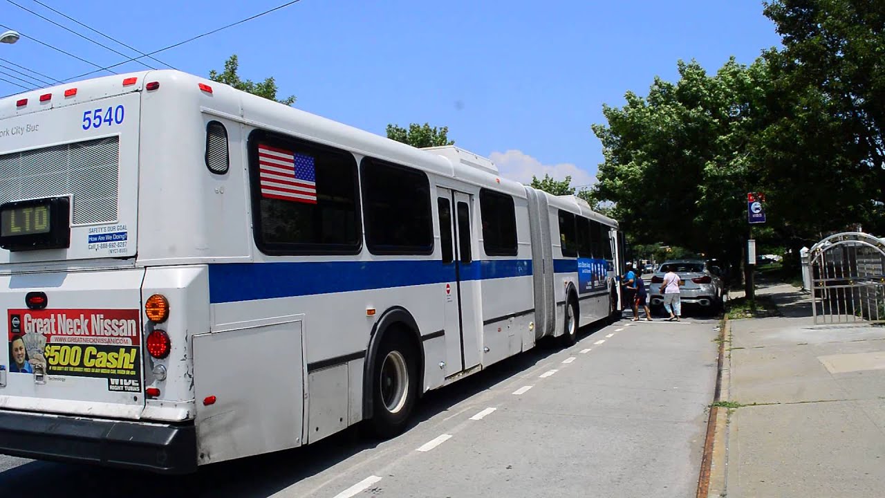 MTA Bus Company 2003 New Flyer D60HF 5540 On The Q10 Limited @ Lefferts ...