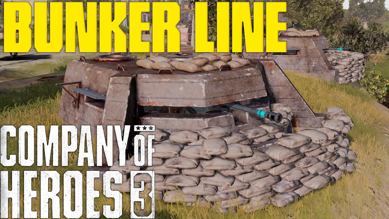 Bunker Line | Company of Heroes 3 - YouTube