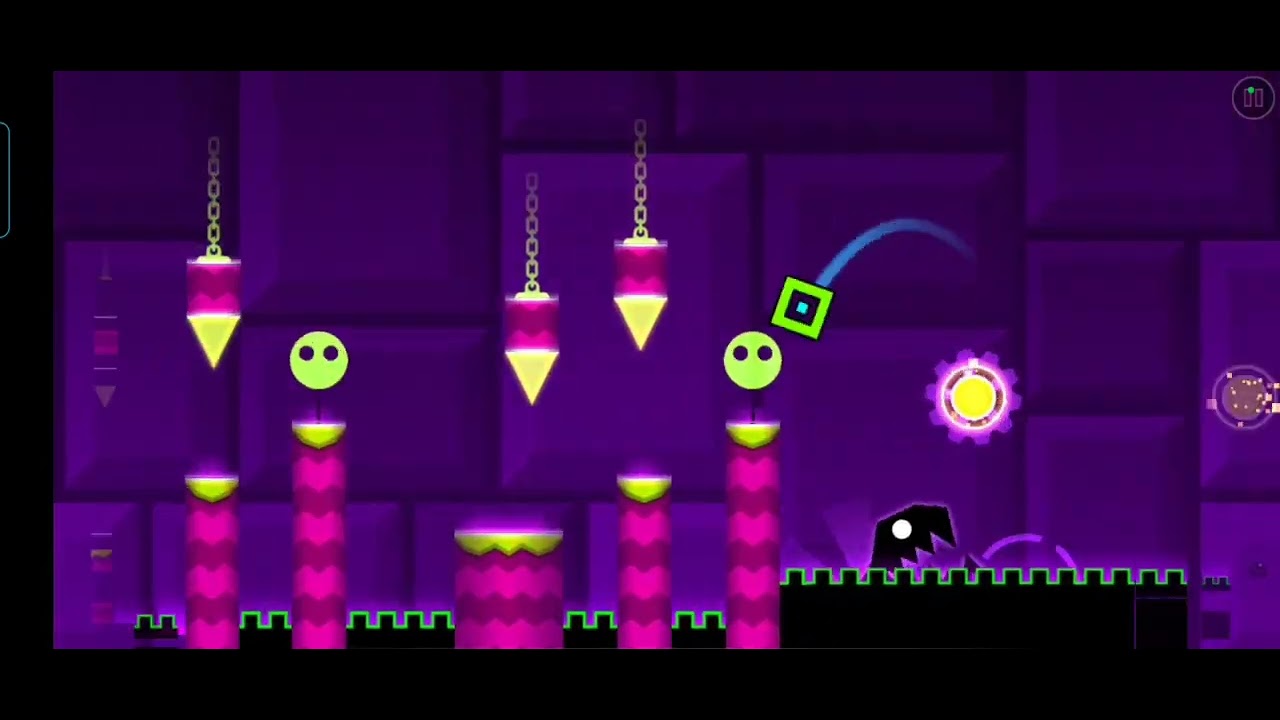 Geometry dash sub zero level 1-10 walk through - YouTube
