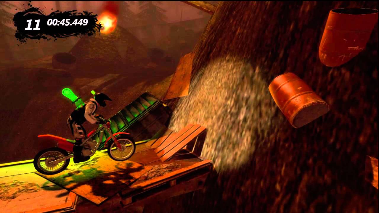 Trials Evolution - Death Valley - Hard Level Down in the Dumps - HD ...