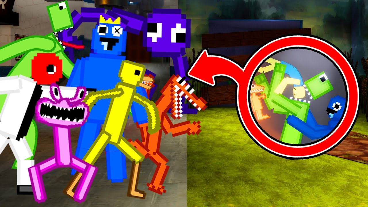 New Rainbow Friends VS People Playground 🎶 Friday Night Funkin' (Roblox ...