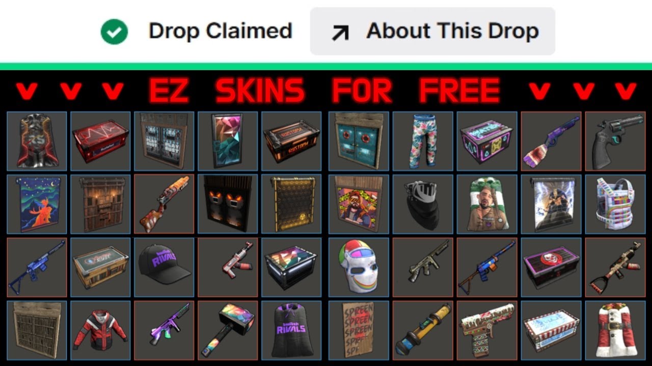 How to "AFK" Twitch Drops (2025) [FREE RUST SKINS] - YouTube