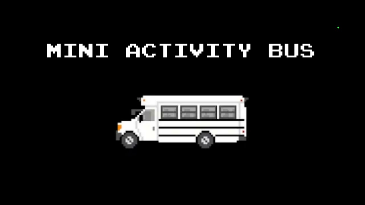 Mini Activity Bus - YouTube