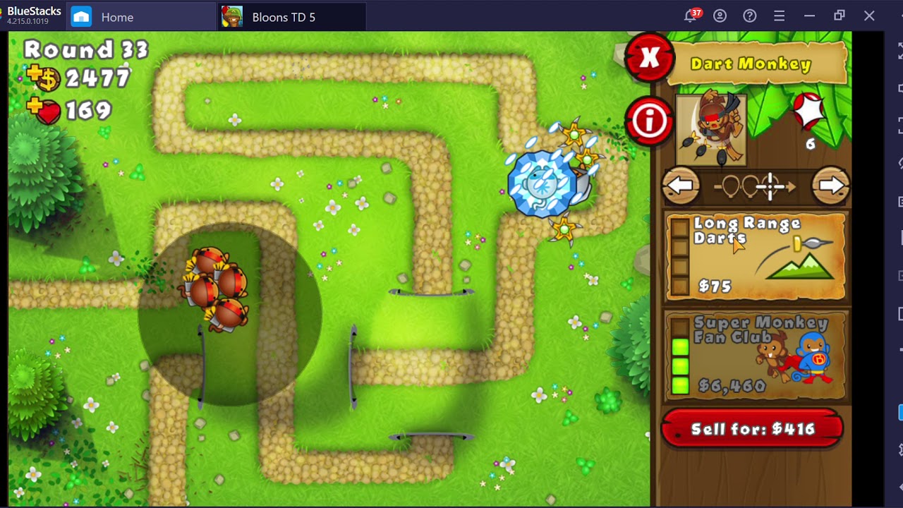 BTD 5 regrow farm tutorial - YouTube