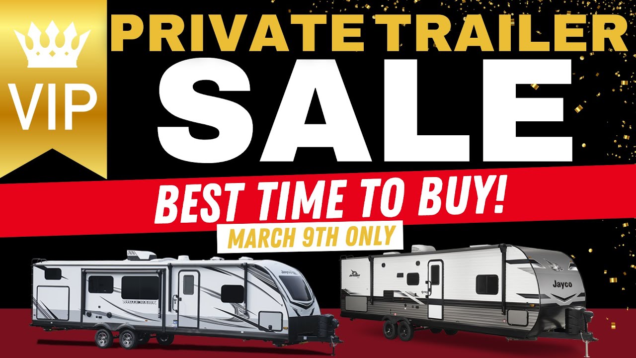 VIP Private Trailer Sale! | Owasco RV - YouTube